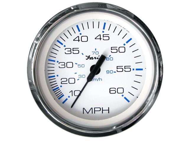 Click here for Faria Chesapeake White SS 4 Speedometer - 60MPH (M... prices