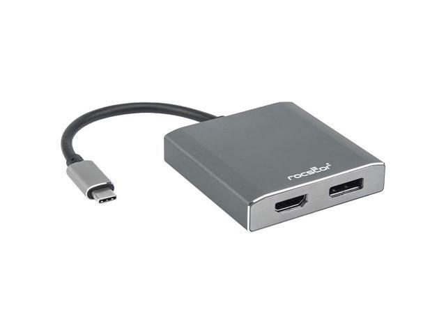 Click here for ROCSTOR Y10A202-A1 USB-C TO HDMI & DISPLAYPORT prices