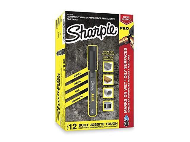 Click here for Pro Permanent Marker  Fine Bullet Tip  Black  Doze... prices