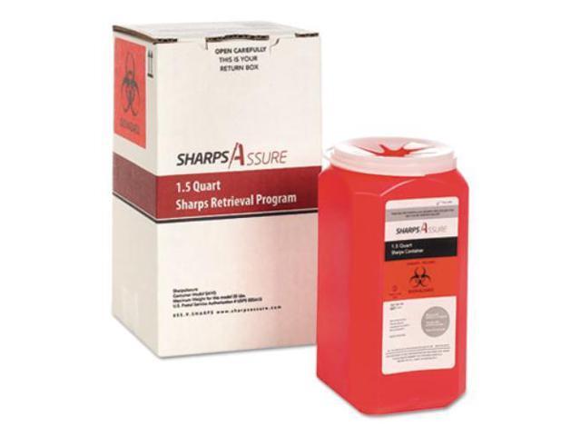 Click here for COVIDIEN SC1Q424A1Q 1.5 Qt Sharps Container with U... prices