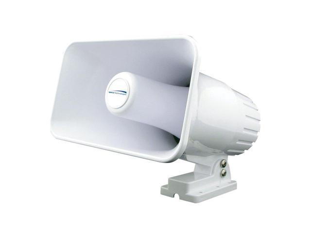 Click here for Speco 4 x 6 Weatherproof PA Speaker Horn - White prices