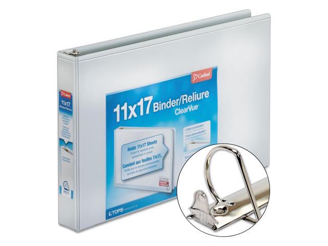 Click here for Cardinal 11 x 17 ClearVue Slant-D Ring Binder 1 1/... prices