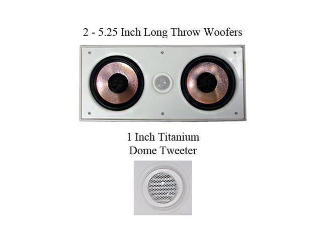 Click here for Pyle Pro PDIWCS56 5.25 300 Watt In-Wall Center Spe... prices