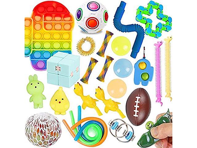 Click here for 25 PCS ADHD Fidget Sensory Toys Sets  Bubble Poppe... prices