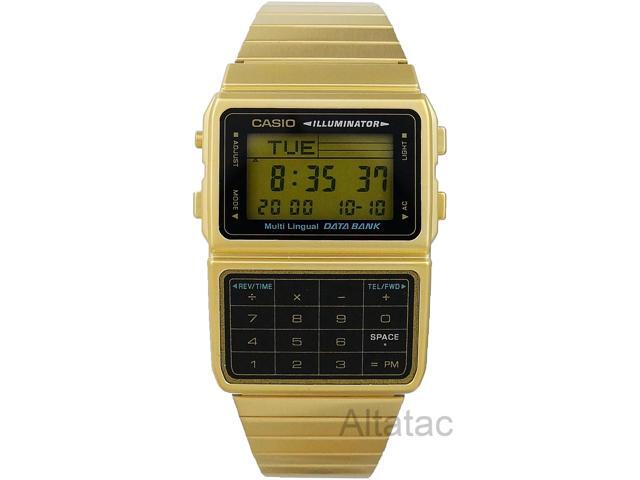 Click here for Mens Gold-Tone Casio Databank Telememo Calculator... prices