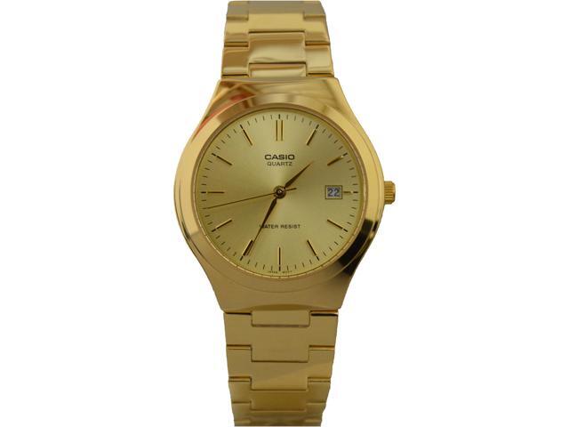 Click here for Casio Mens Stainless Steel Analog Watch Gold w/ Go... prices