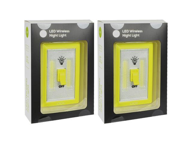 Click here for (2-Pack) Bright Light Switch Shaped Battery Powere... prices