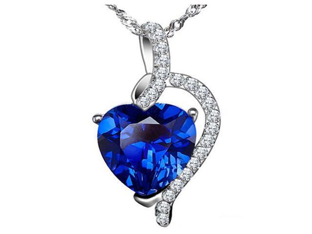 Click here for Mabella 925 Sterling Silver Simulated Blue Sapphir... prices