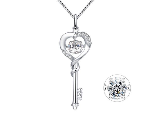 Click here for Mabella Dancing Stone 925 Sterling Silver 0.9 ct H... prices