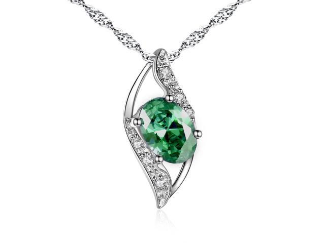 Click here for Mabella Sterling Silver Simulated Emerald Birthsto... prices
