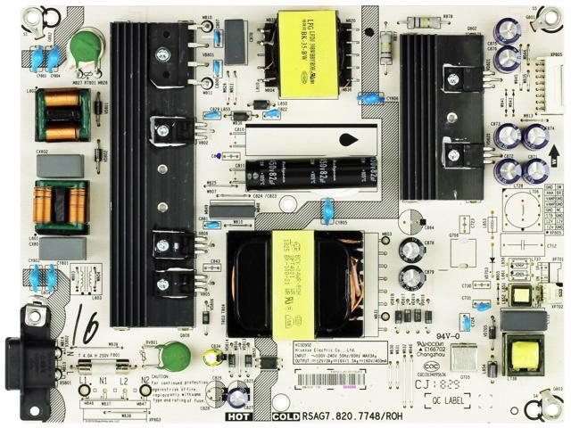 Click here for Sharp / Hisense 222172 Power Supply / LED Board prices