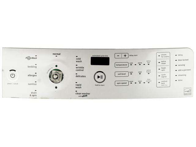 Click here for Whirlpool Washer W10468516 Control Panel prices