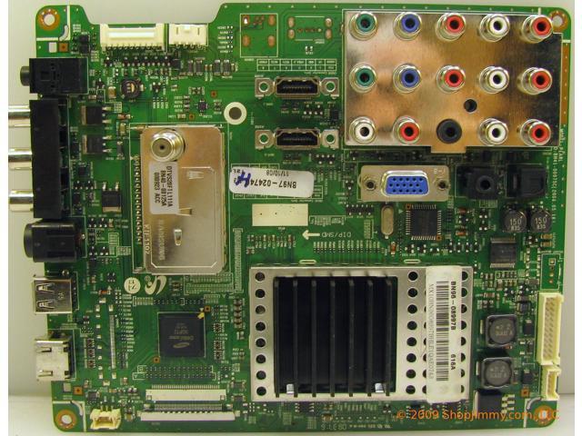 Click here for Samsung BN96-08997B Main Board for LN40A630M1FXZA prices