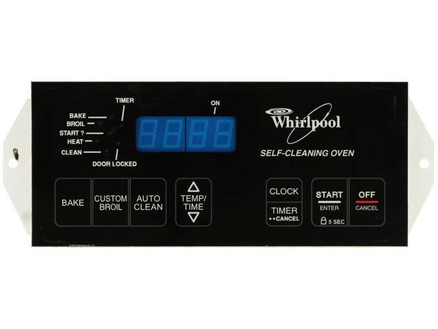 Click here for Whirlpool Range 6610310 Control Board - Black Over... prices