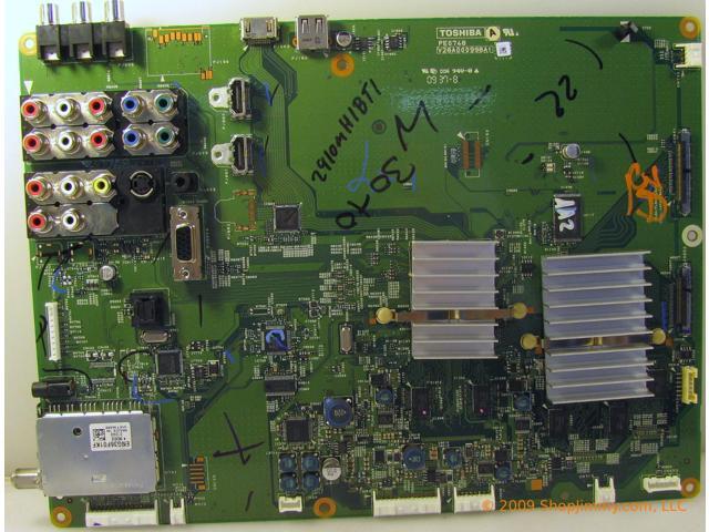 Click here for Toshiba 75016203 Main Board for 40XV648U prices