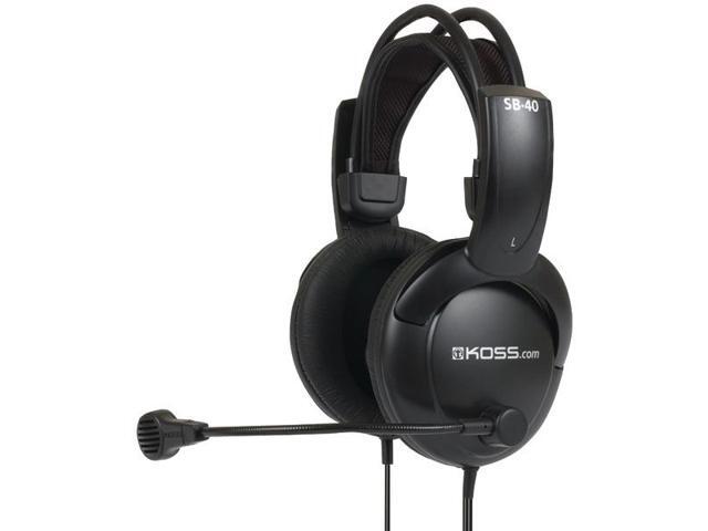 Click here for Koss SB40 GMING HDSET/MIC BLK- Part # SB40 prices