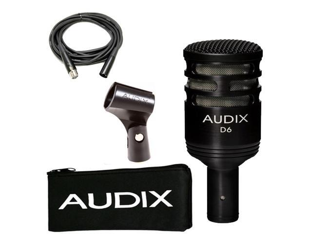 Click here for Audix D6 Kick Drum Microphone - Black prices