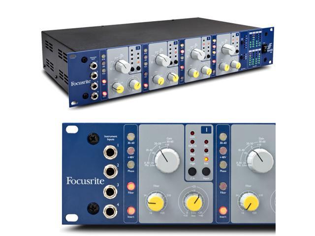 Click here for Focusrite ISA428 MKII Rack 4-Channel Mic Preamp prices
