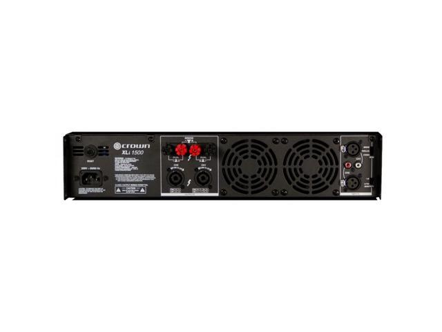 Click here for Crown 1500 Amplifier 450W RMS 2 Channel Dark Gray... prices