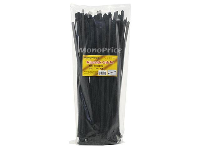 Click here for Monoprice 12-inch Releasable Cable Tie  100pcs/Pac... prices