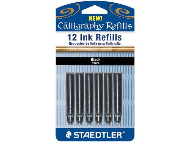 Click here for Calligraphy Pen Ink Refills 12/Pkg-Black prices