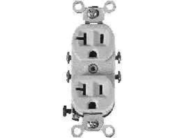 Click here for Receptacle Dpx 125V 20A 2P Wht COOPER WIRING Singl... prices
