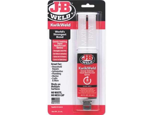 Click here for J-B Weld 50176 Black Kwik Weld Syringe JBW50176 prices