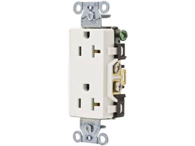Click here for Hubbell Wiring Device-Kellems Receptacle Deco 20A... prices