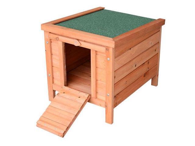 Click here for PawHut Small Wooden Bunny Rabbit / Guinea Pig Hous... prices
