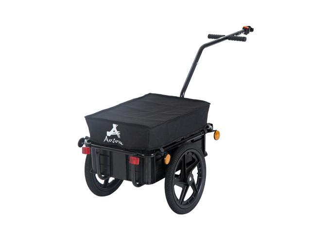 Click here for Aosom Enclosed Bicycle Cargo Trailer - Black prices