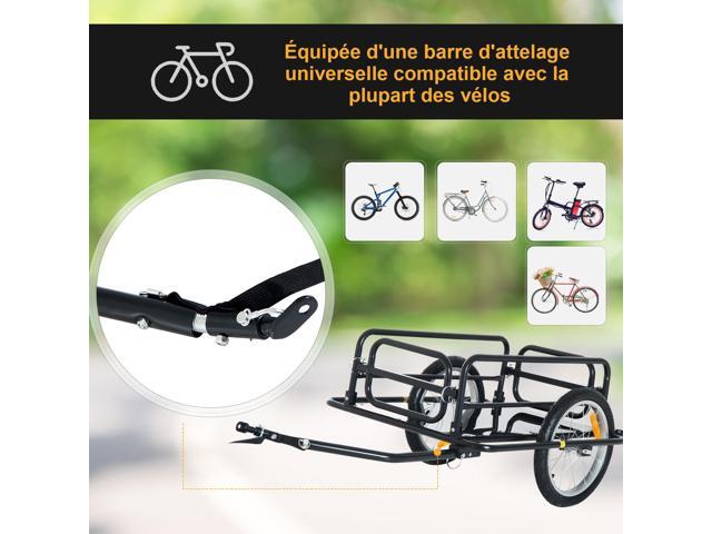 Click here for Aosom Wanderer Folding Bicycle Bike Cargo Storage... prices