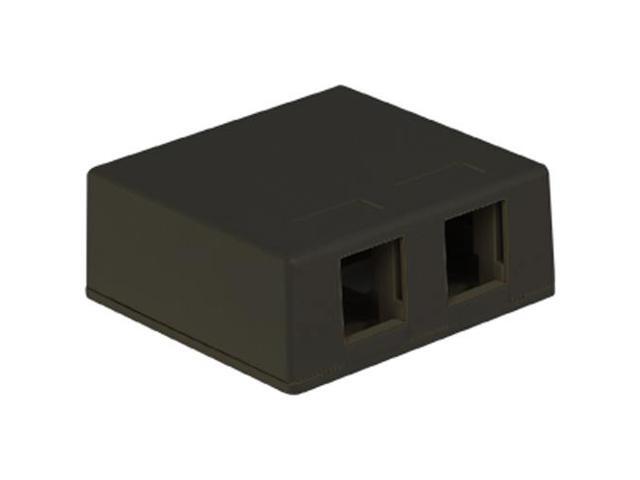 Click here for IC107SB2BK SURFACE BOX 2PT BLACK prices