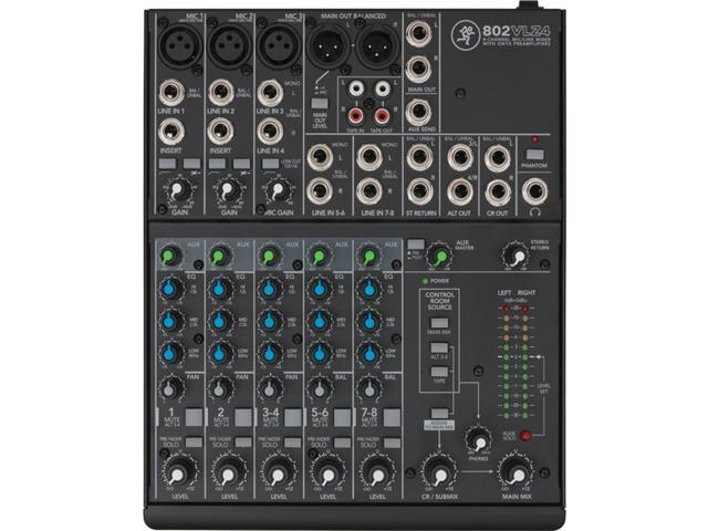 Click here for Mackie 802-VLZ4 8 Channel Mixer prices