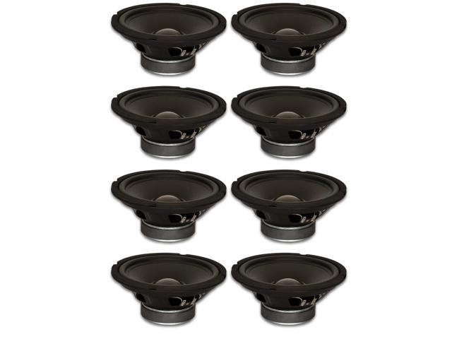Click here for 8 Goldwood Sound GW-8024 Rubber Surround 8 Woofers... prices