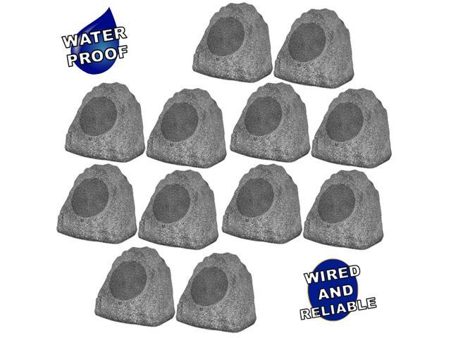 Click here for Theater Solutions 12R8G Outdoor Granite 8 Rock 12... prices