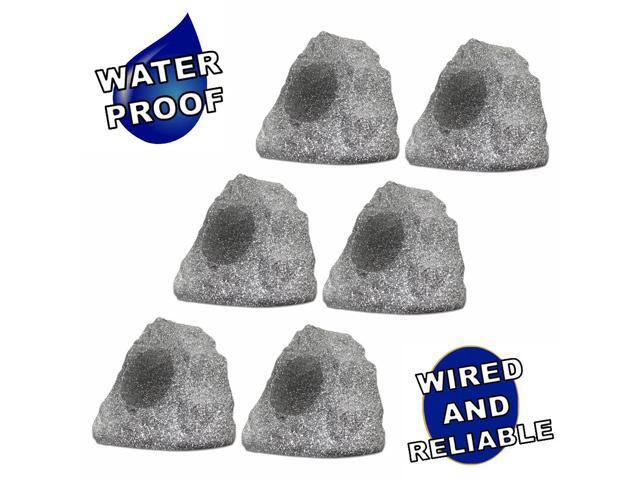 Click here for Theater Solutions 6R4G Outdoor Granite Rock 6 Spea... prices