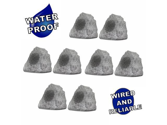Click here for Theater Solutions 8R4G Outdoor Granite Rock 8 Spea... prices