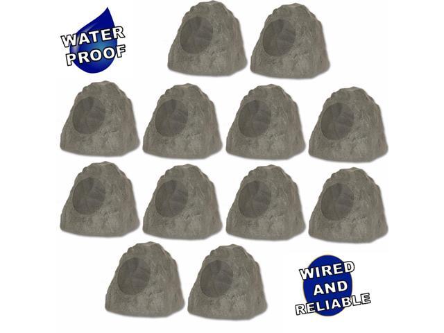 Click here for Theater Solutions 12R8SG Outdoor Slate 8 Rock 12 S... prices