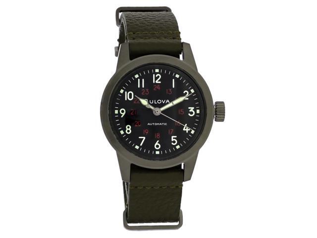 Click here for Bulova HACK Mens Grey ION Plated Stainless Steel A... prices