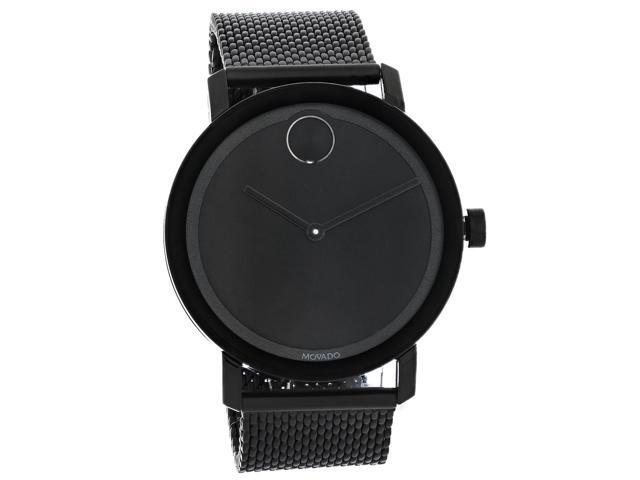Click here for Movado Bold Mens Black ION Plated Stainless Steel... prices
