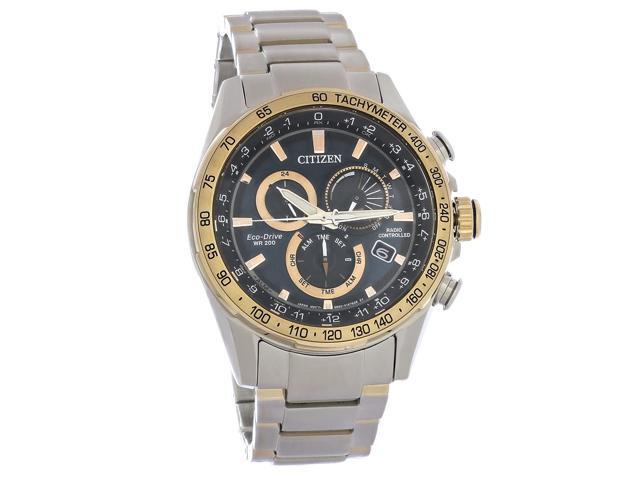 Click here for Citizen Eco-Drive PCAT Chronograph 2-Tone Rose Sta... prices