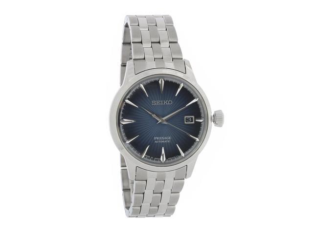 Click here for Seiko Presage Mens Stainless Steel Blue Dial Autom... prices