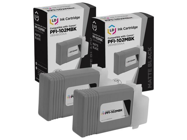 Click here for LD Compatible Replacements for Canon PFI-102MBK 2P... prices