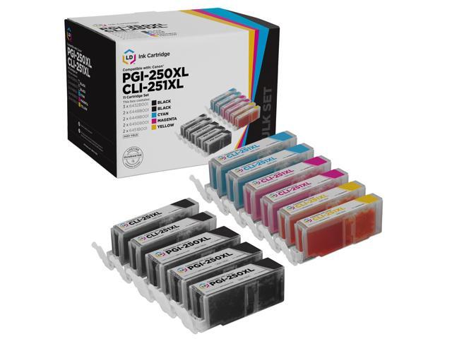 Click here for LD Products Canon Compatible PGI-250XL & CLI-251XL... prices