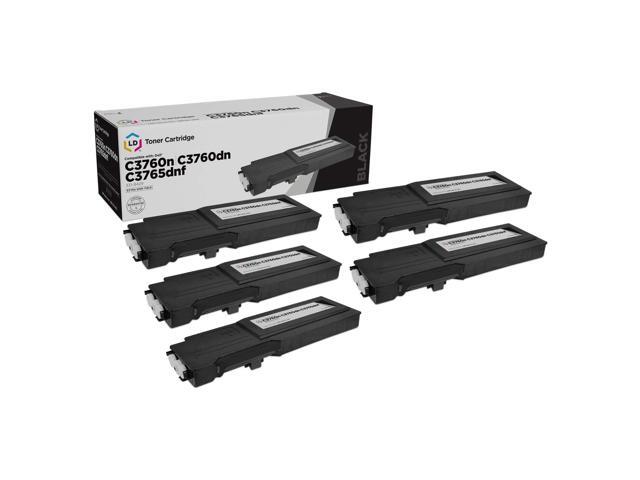 Click here for LD Compatible Dell 331-8429 / W8D60 Set of 5 Black... prices