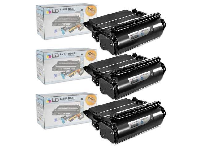 Click here for LD Compatible Lexmark 64015HA Set of 3 Black Laser... prices