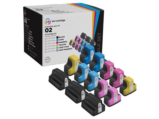 Click here for LD Products Replacement for HP 02 Ink Cartridges (... prices