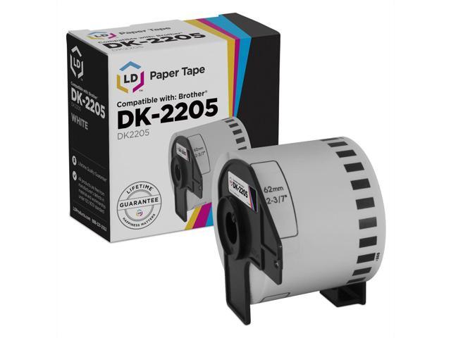 Click here for LD Compatible Brother DK-2205 White Label Tape / 2... prices