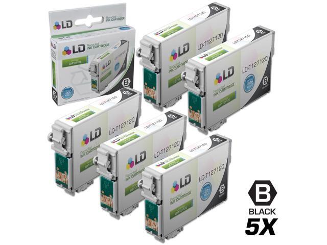 Click here for LD Epson Remanufactured T127 Set of 5 Extra HY Ink... prices