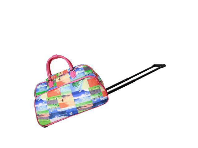 Click here for World Traveler Surf 21 Carry-On Rolling Duffel Bag... prices